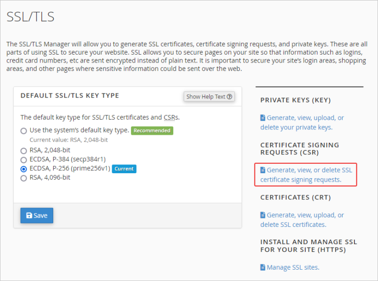 How to Generate CSR for cPanel: Step-by-step Guide